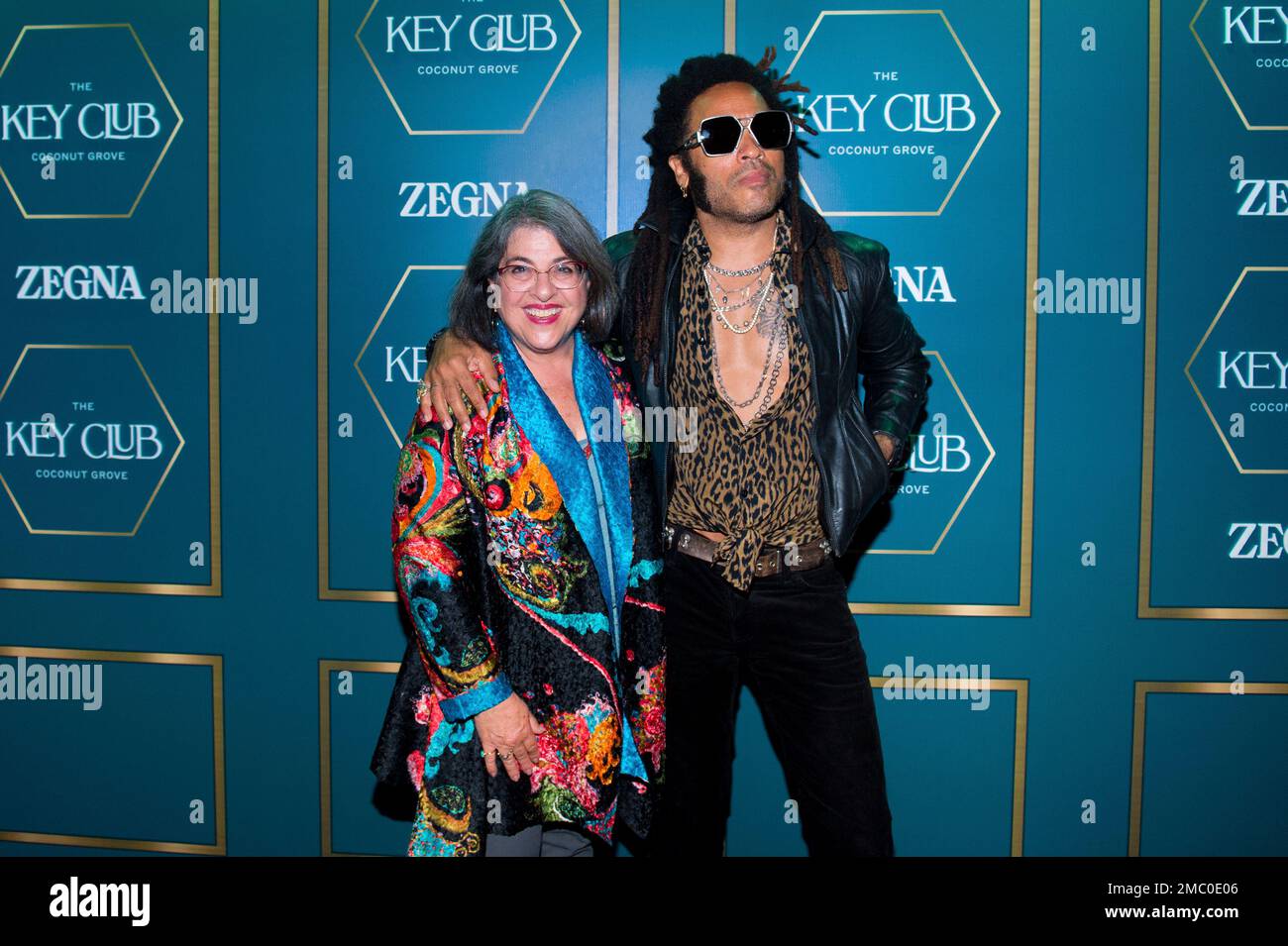 Mayor of Miami-Dade County Daniella Levine Cava, left, and Lenny ...