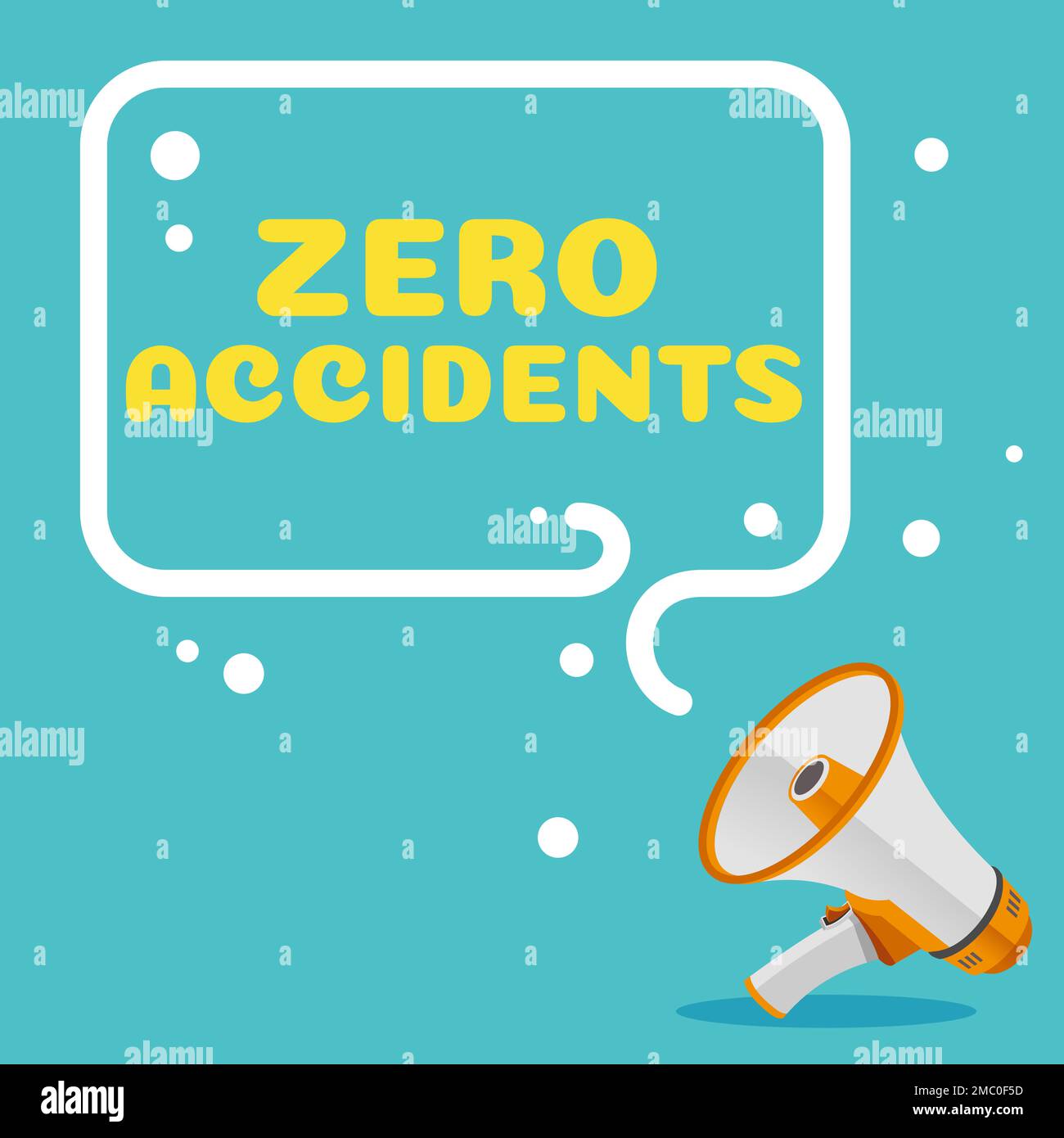 Hand writing sign Zero Accidents. Business showcase important strategy ...