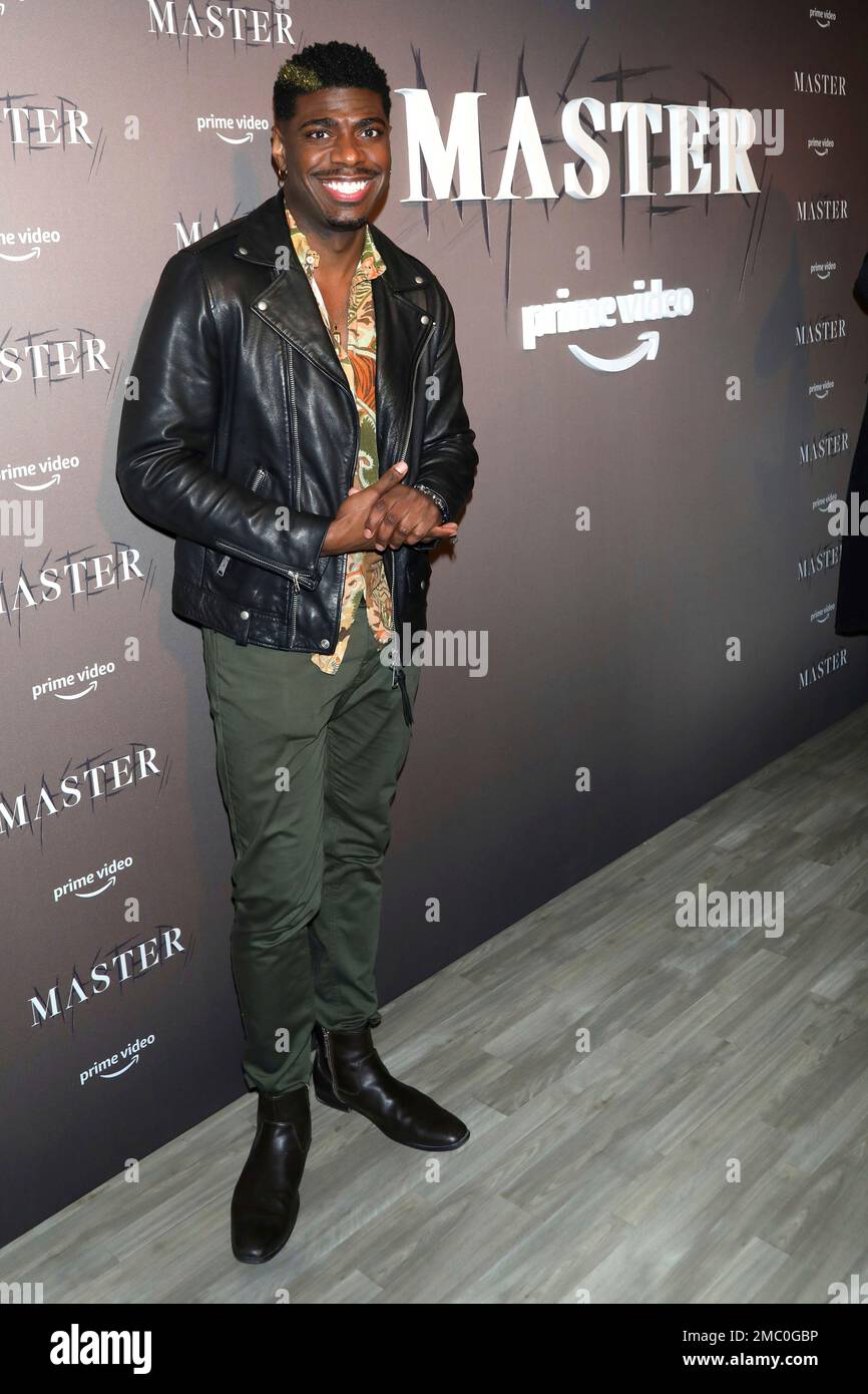 Jawan M. Jackson attends the premiere of "Master" at Metrograph on ...