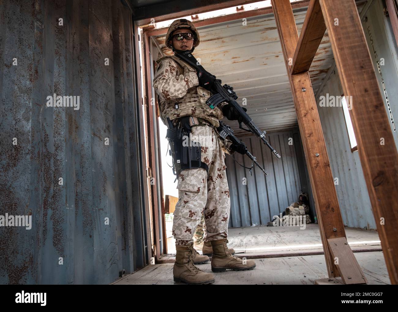 Virginia Army National Guard Soldiers with Task Force Red Dragon ...