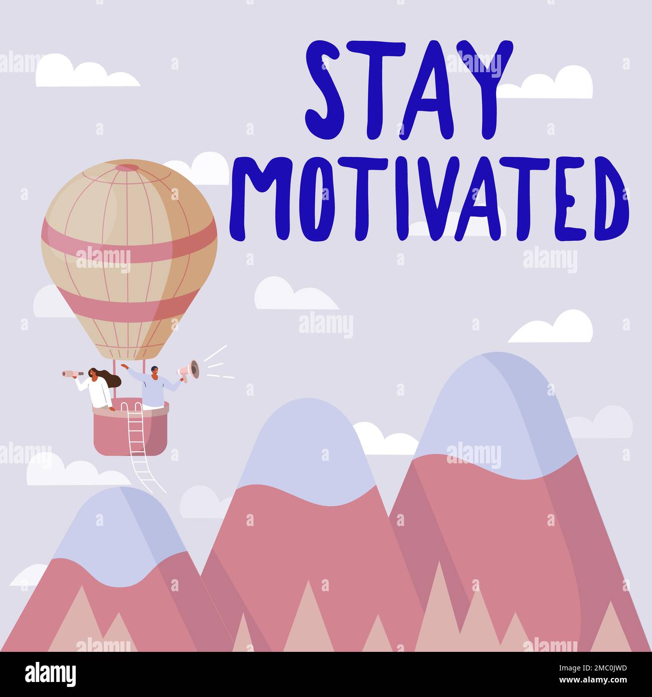 Text sign showing Stay Motivated. Business concept Reward yourself ...