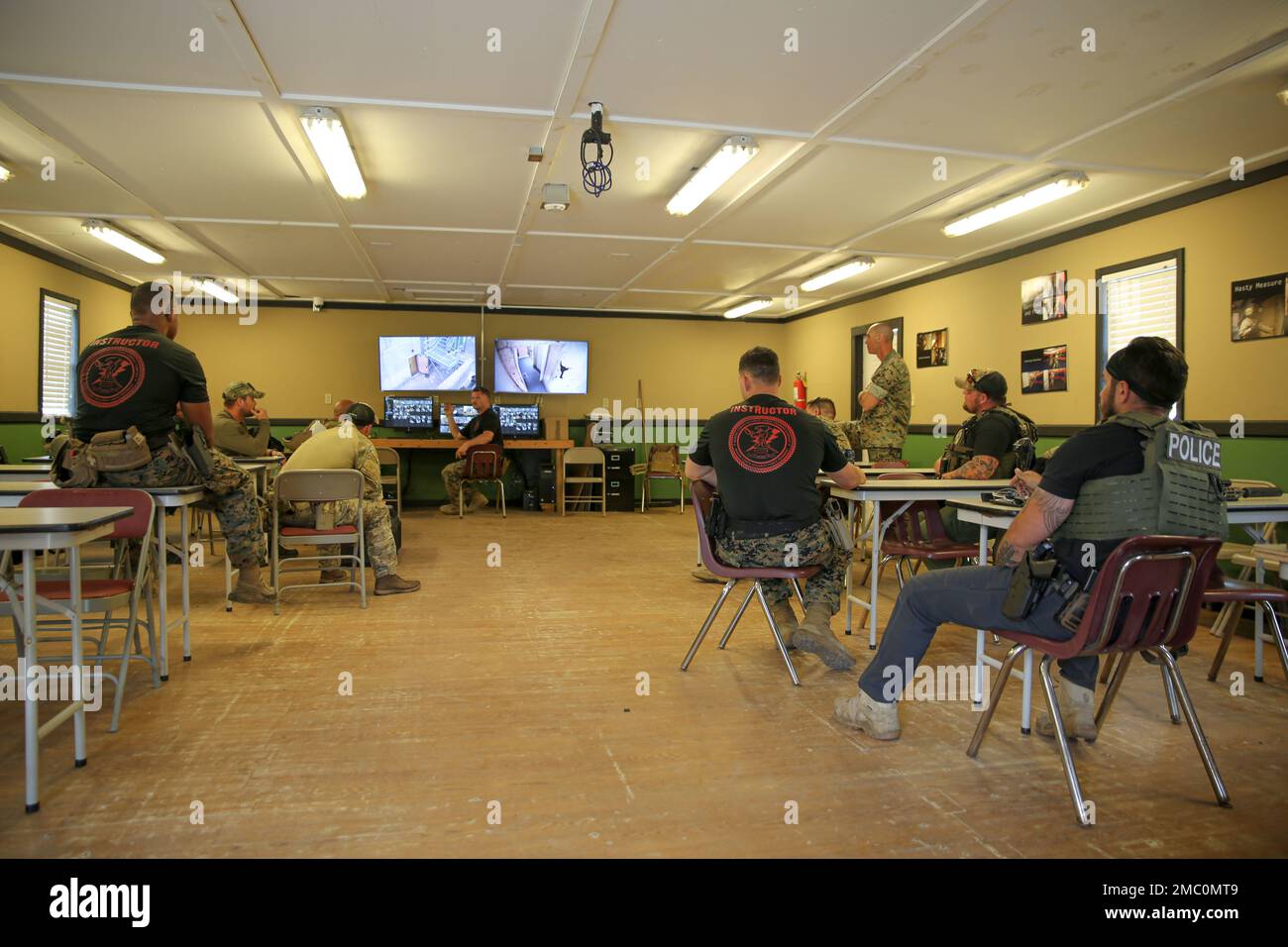 U.S. Marine Corps Sgt. Will Raymond, the close-quarters battle (CQB ...