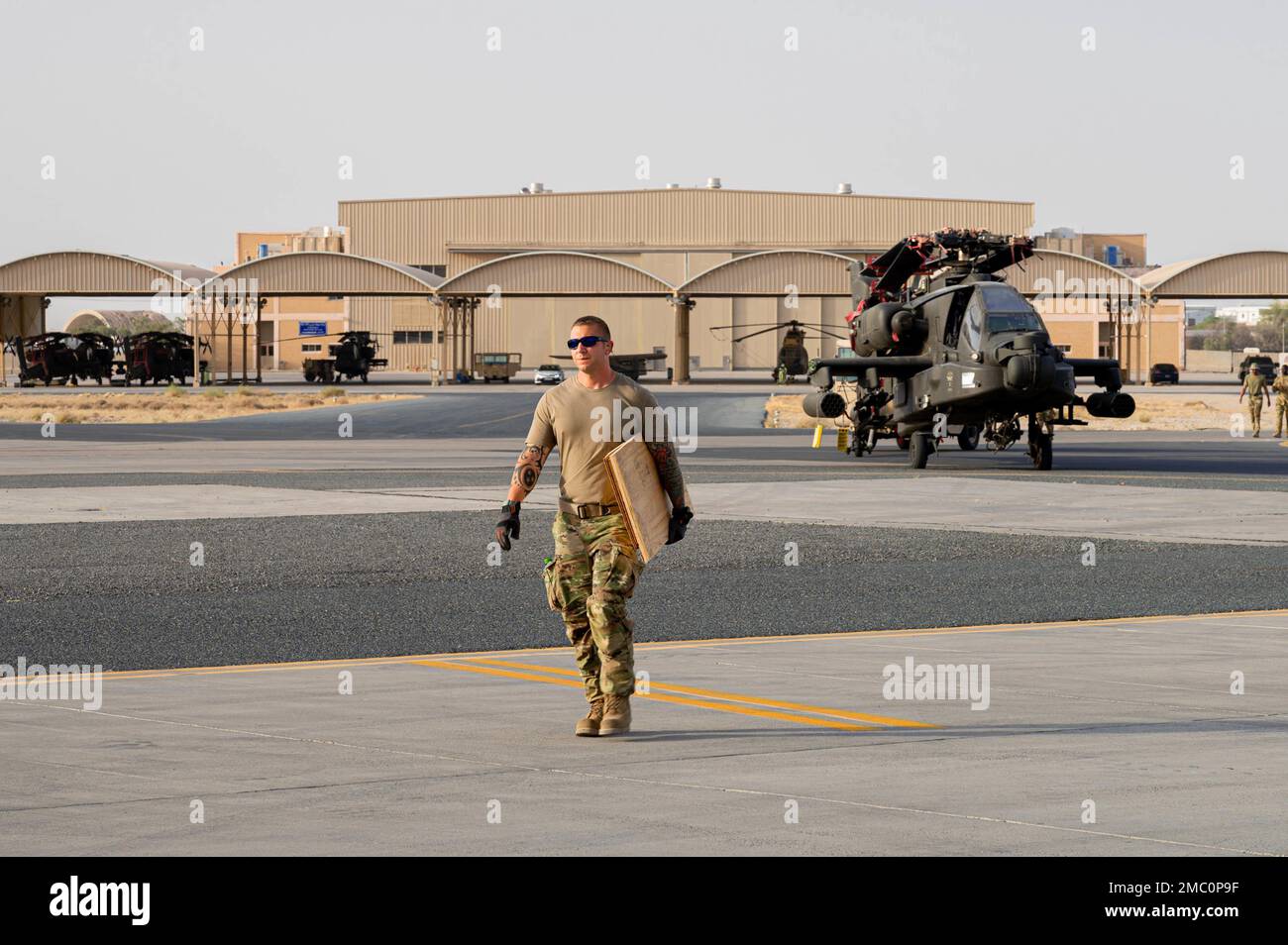U.S. Air Force Senior Airman Justin Gymar, 386th Expeditionary ...