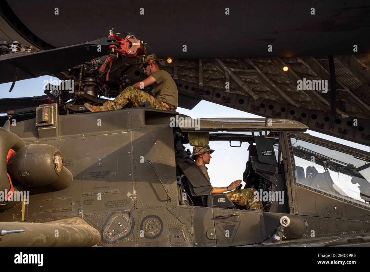 U.S. Airmen and Soldiers from the 386th Expeditionary Logistics ...