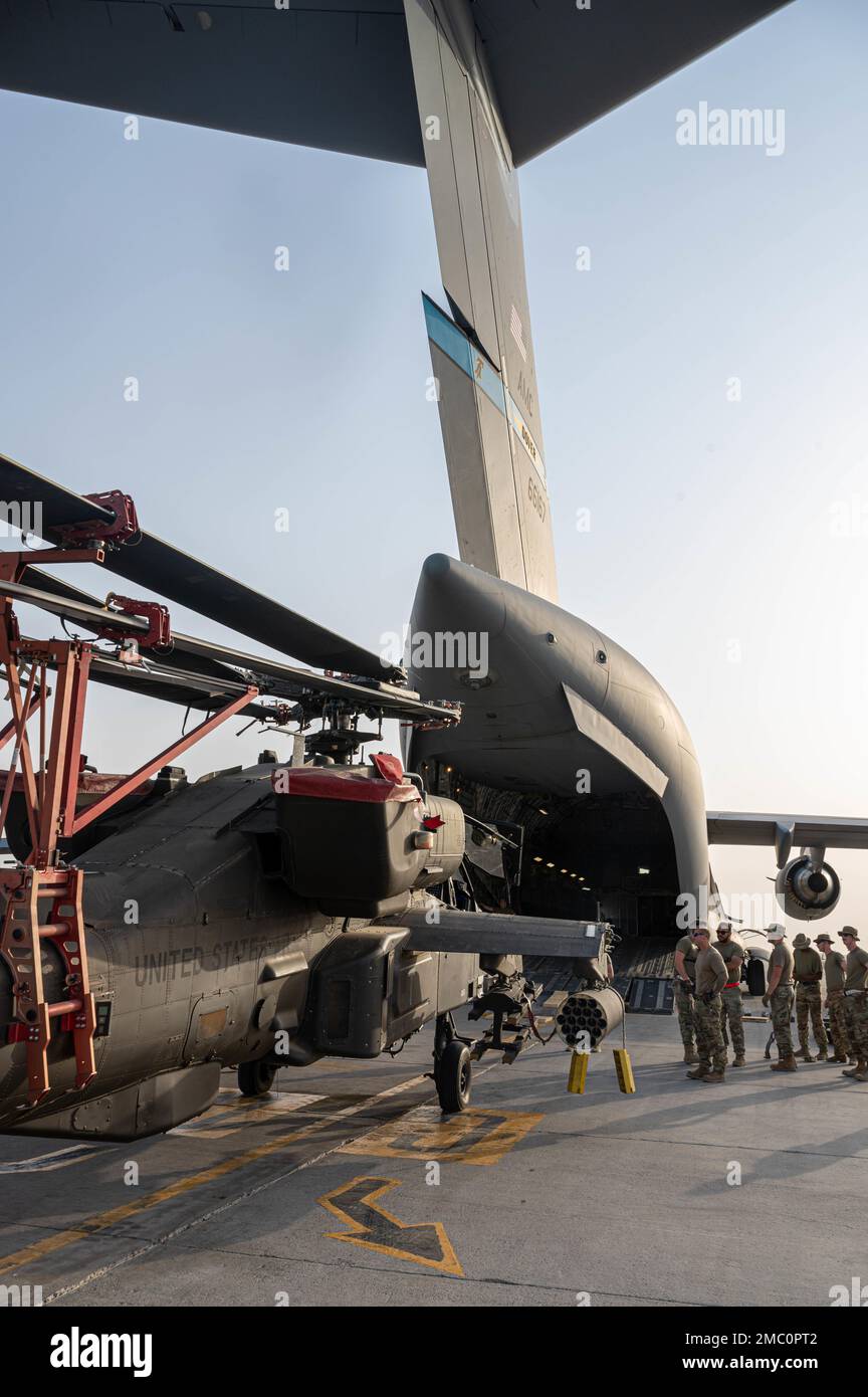 U.S. Airmen from the 386th Expeditionary Logistics Readiness Squadron ...