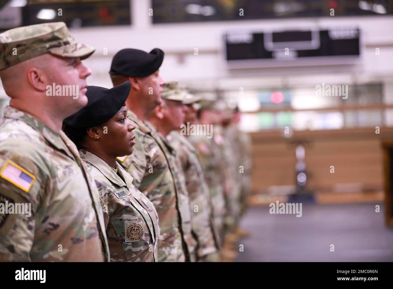 U.S. Army Command Sgt. Maj. Regina A. Dilbert (Second from Left), the ...