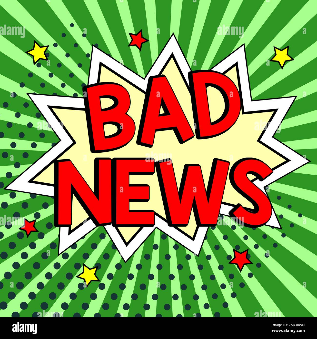 Conceptual caption Bad News. Concept meaning unwelcome thing or person ...