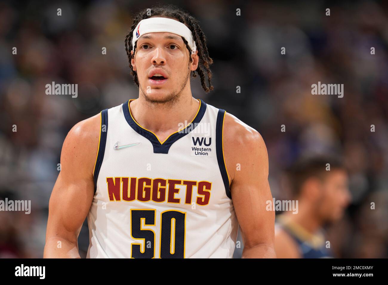 Denver Nuggets forward Aaron Gordon (50) in the second half of an NBA ...