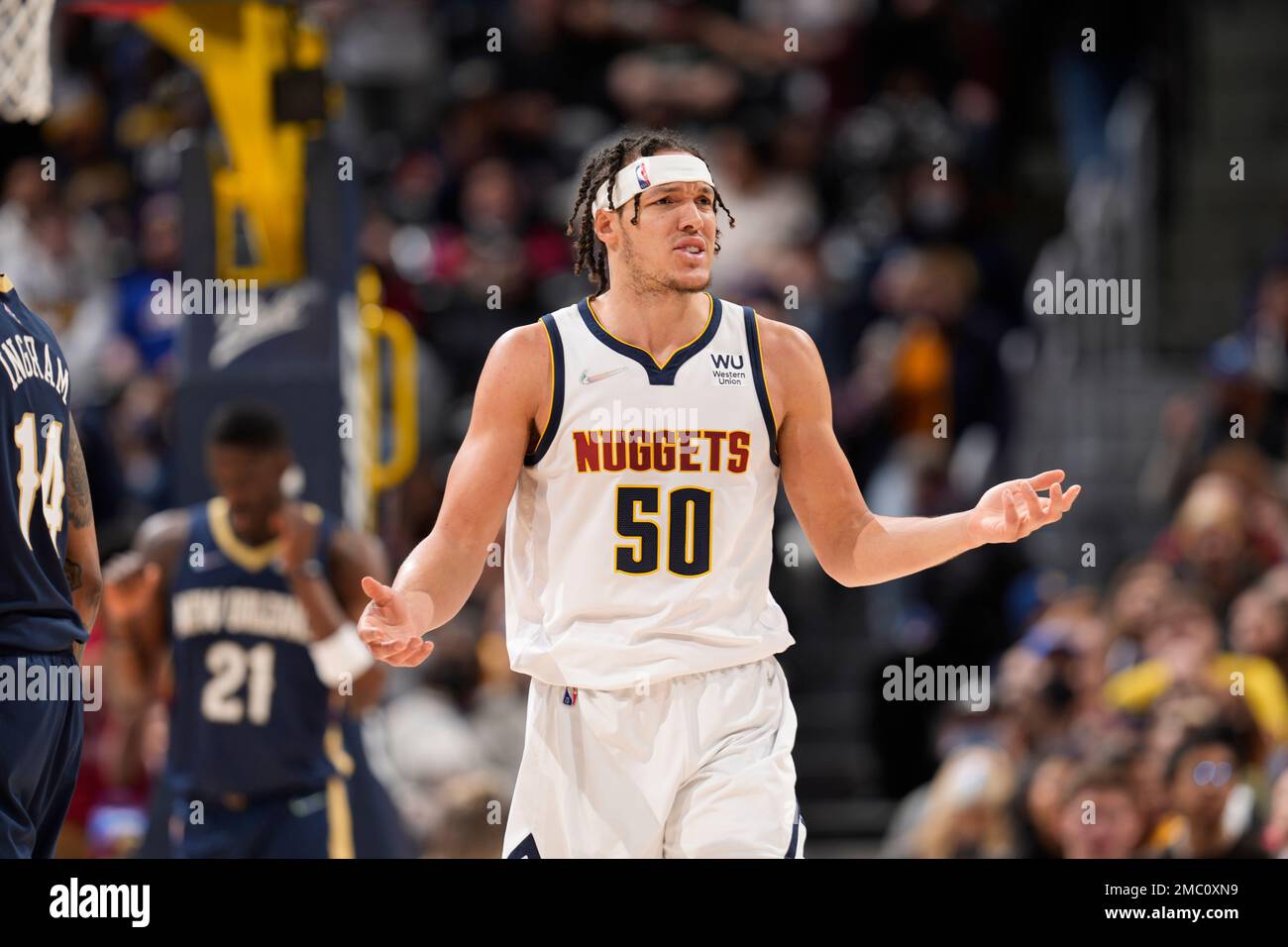 Denver Nuggets forward Aaron Gordon (50) in the second half of an NBA ...