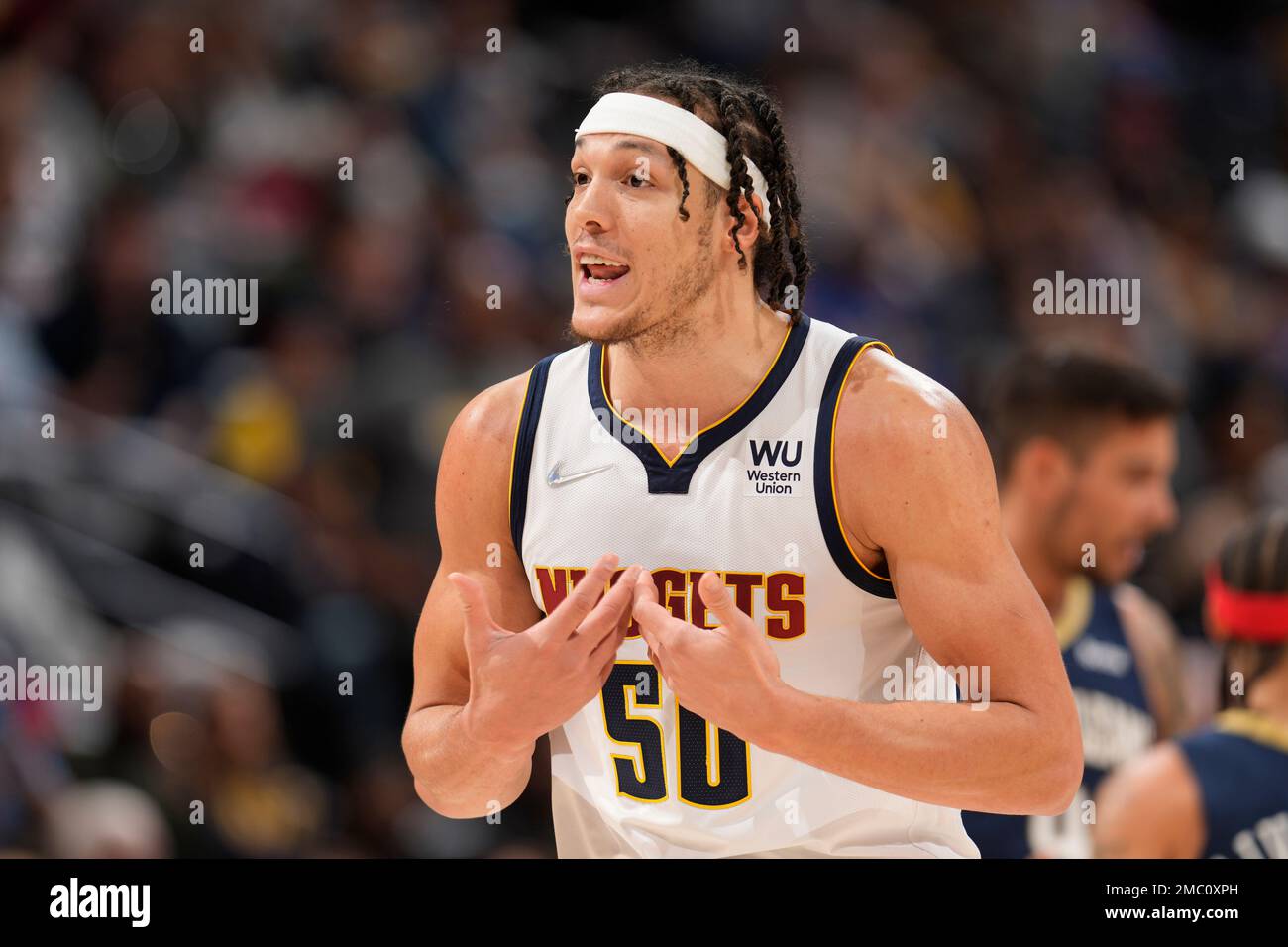 Denver Nuggets forward Aaron Gordon (50) in the second half of an NBA ...