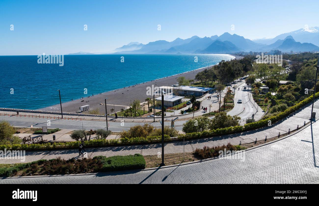 Antalya Mediterranean scenery Stock Photo - Alamy