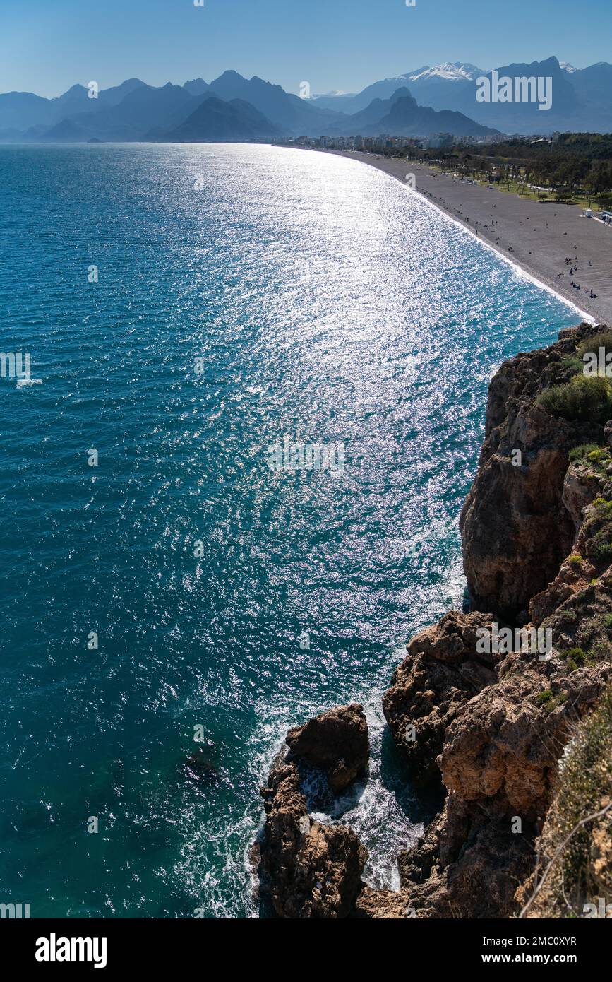 Antalya Mediterranean scenery Stock Photo - Alamy