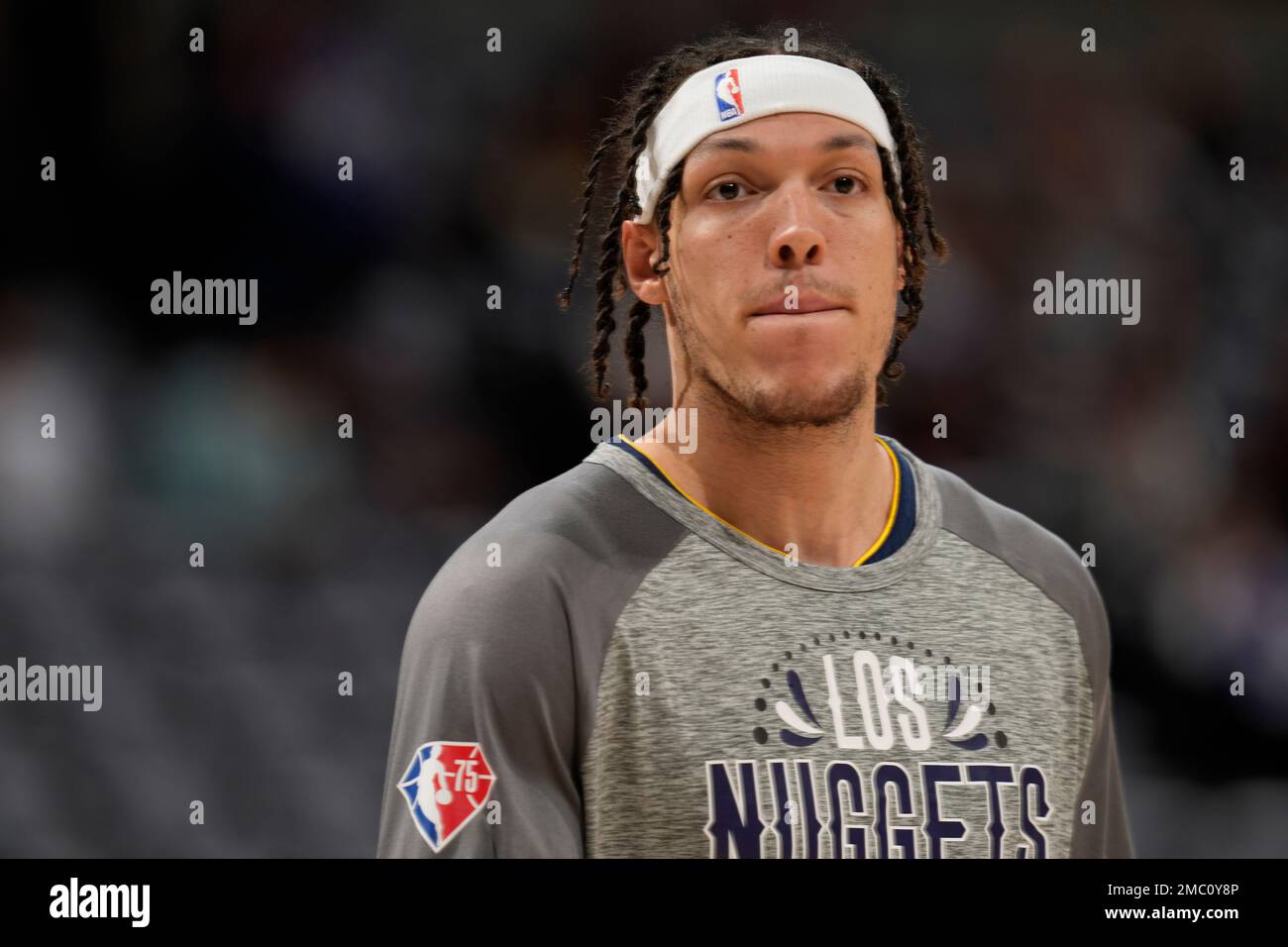 Denver Nuggets forward Aaron Gordon (50) in the first half of an NBA ...