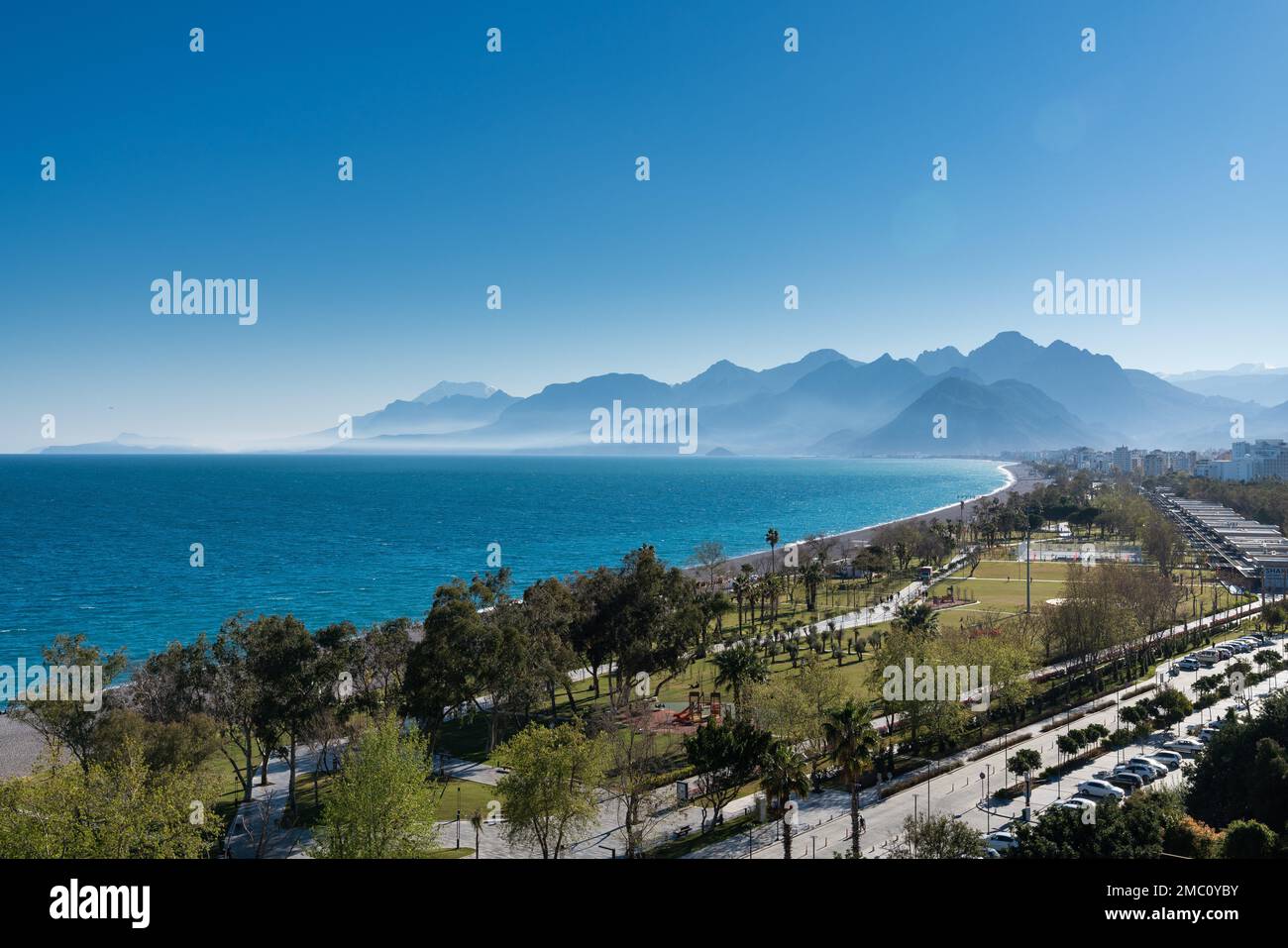 Antalya Mediterranean scenery Stock Photo - Alamy