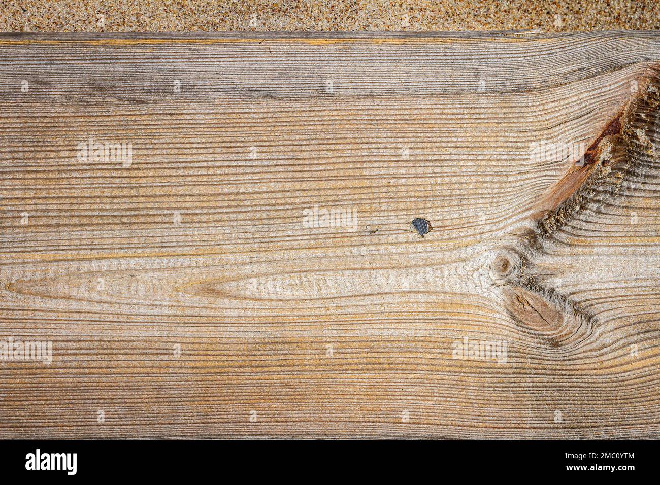 Wood and beach sand background Stock Photo - Alamy