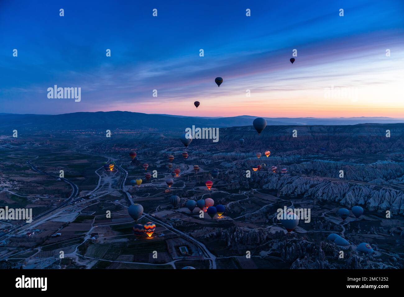 Turkey's hot air balloon Stock Photo - Alamy