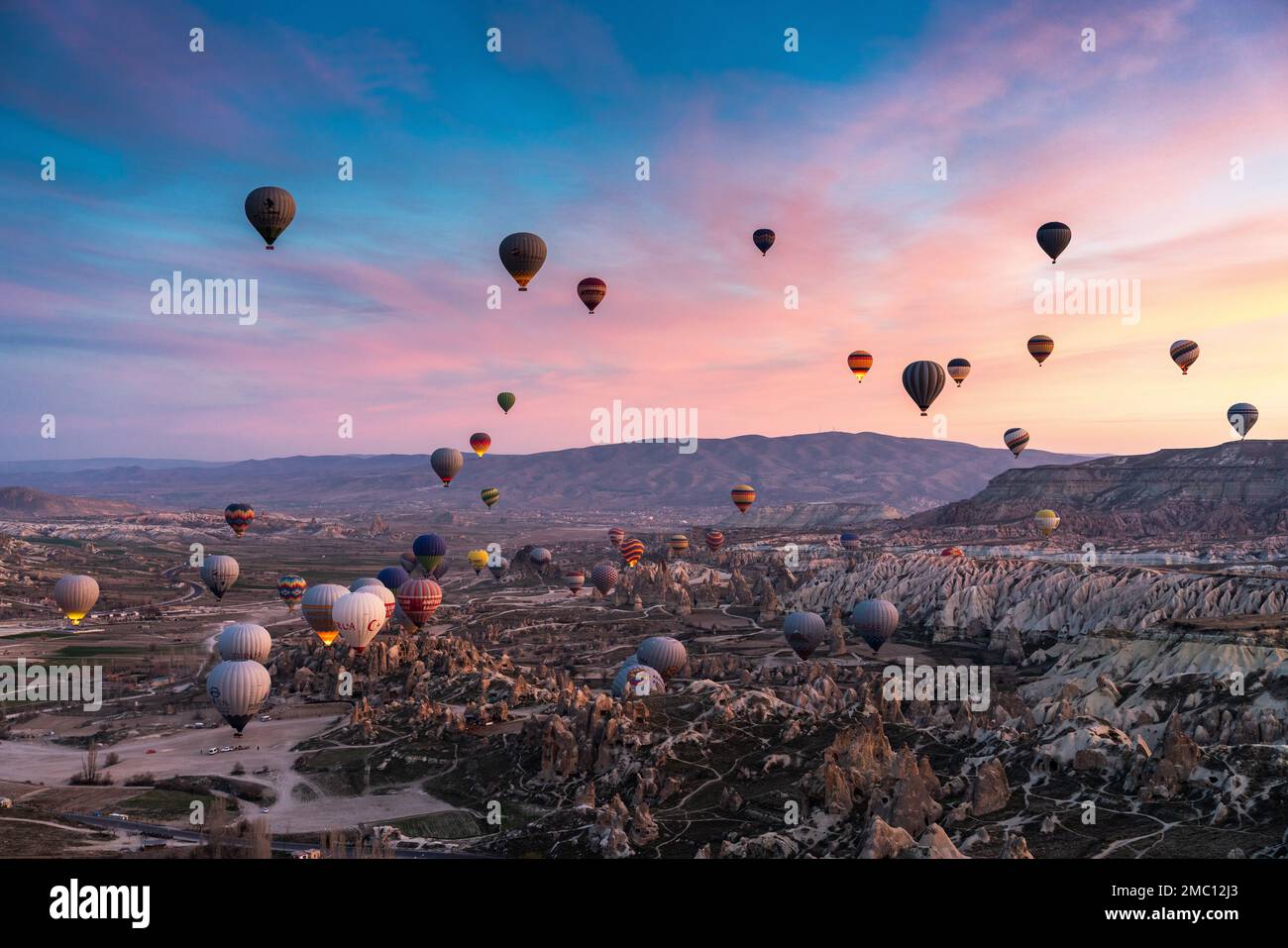 Turkey's hot air balloon Stock Photo - Alamy
