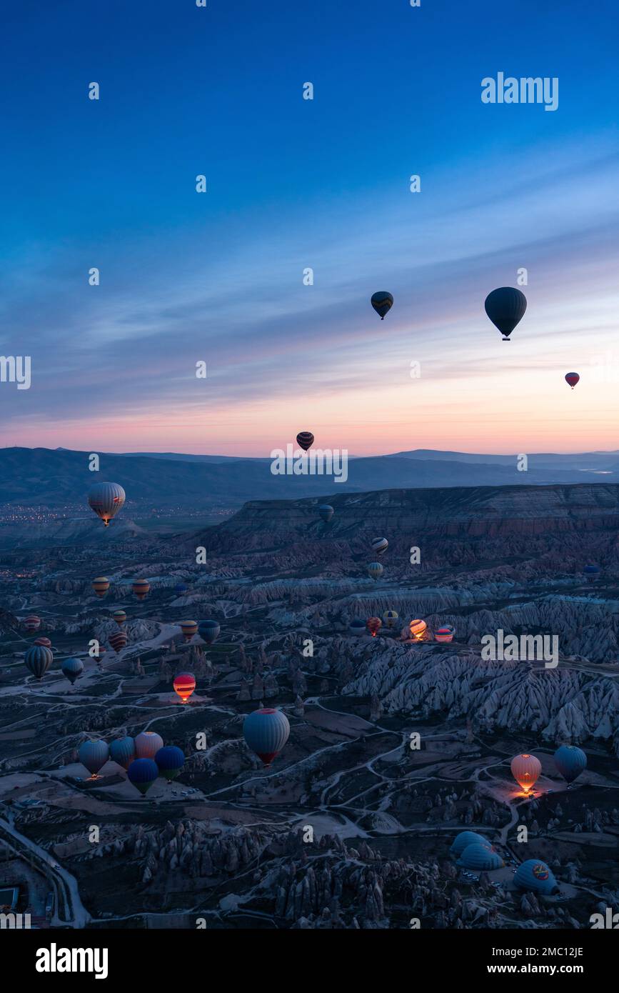 Turkey's hot air balloon Stock Photo - Alamy