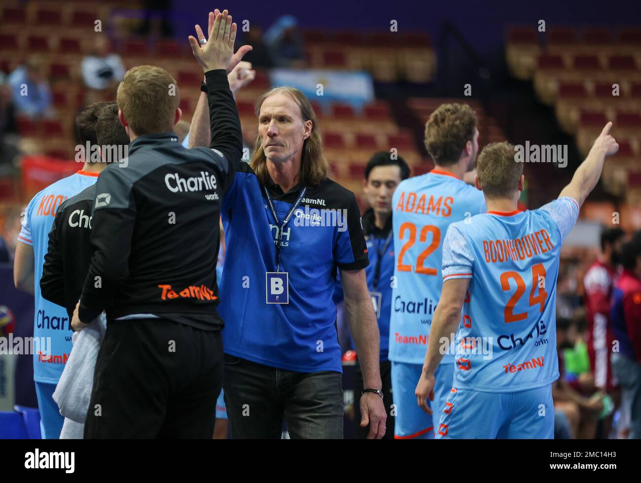 Kattowitz, Poland. 19th Jan, 2023. Handball: World Cup, Qatar ...