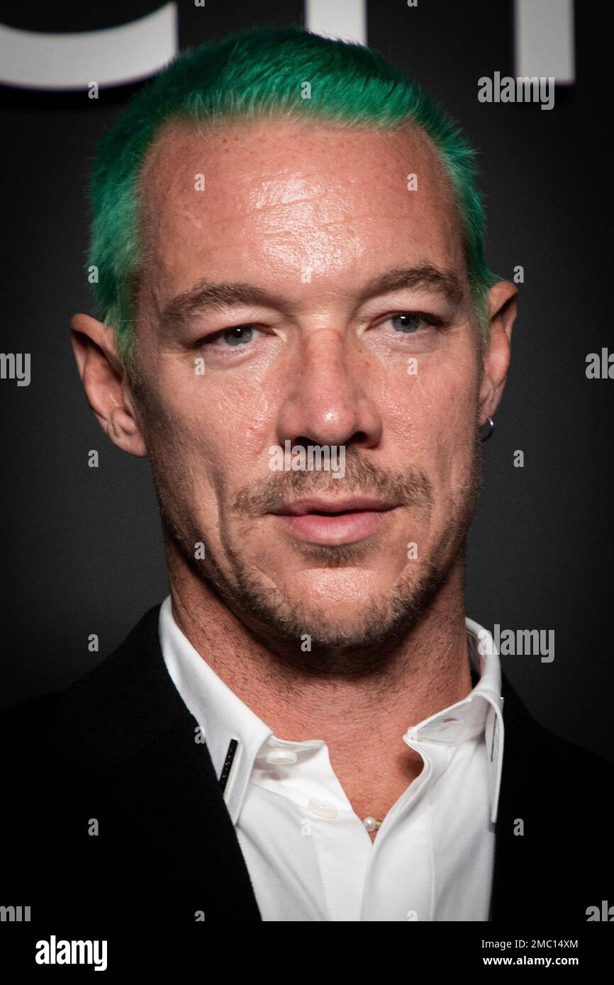 Thomas Wesley Pentz, a.k.a. Diplo poses for photographers ahead of the ...