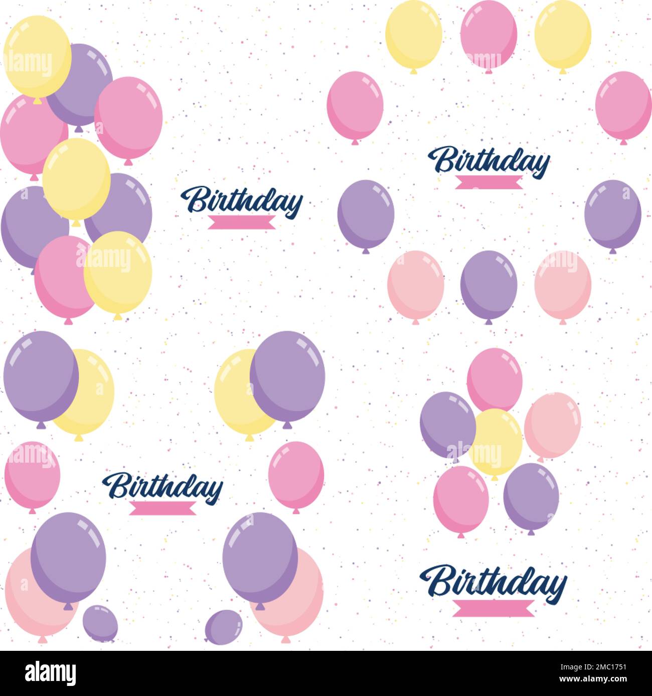 Watercolor balloons Stock Vector Images - Alamy