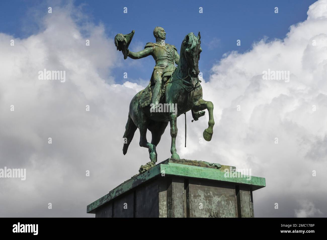 Equestrian Statue of King William II of the Netherlands, Binnenhof, The ...