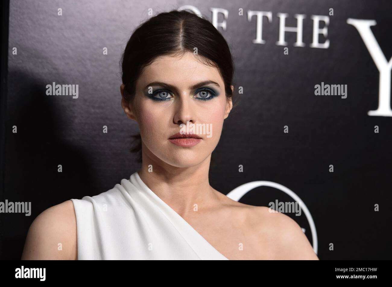 Alexandra Daddario arrives at the Time Women of the Year Gala, Tuesday, March 8, 2022, at Spago ...