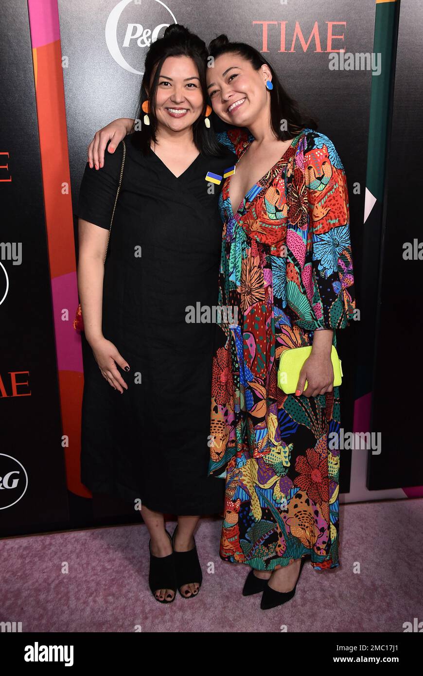 Tiffany Miller and Chanel Miller arrive at the Time Women of the Year ...