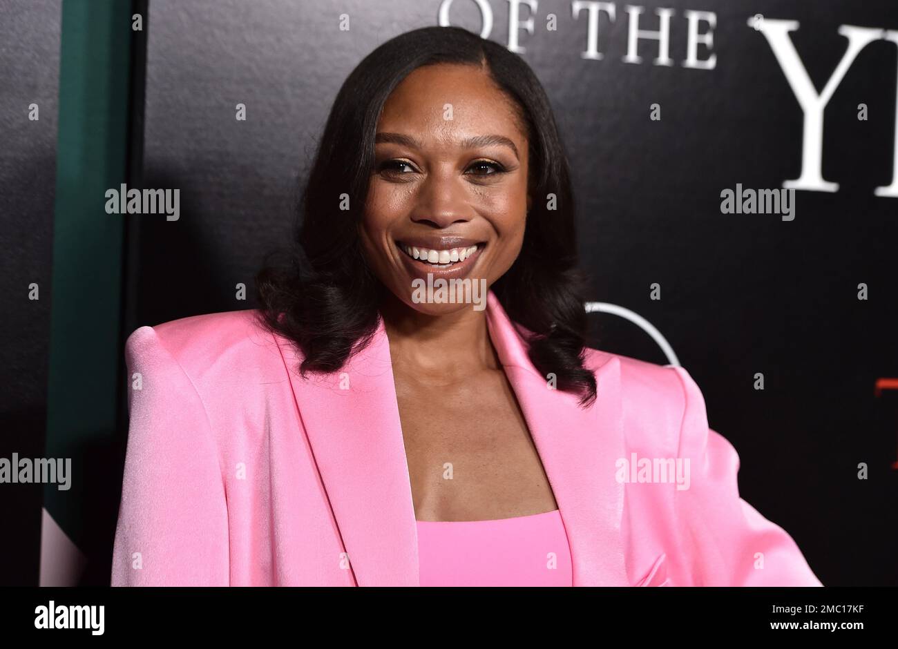 Allyson Felix arrives at the Time Women of the Year Gala, Tuesday ...