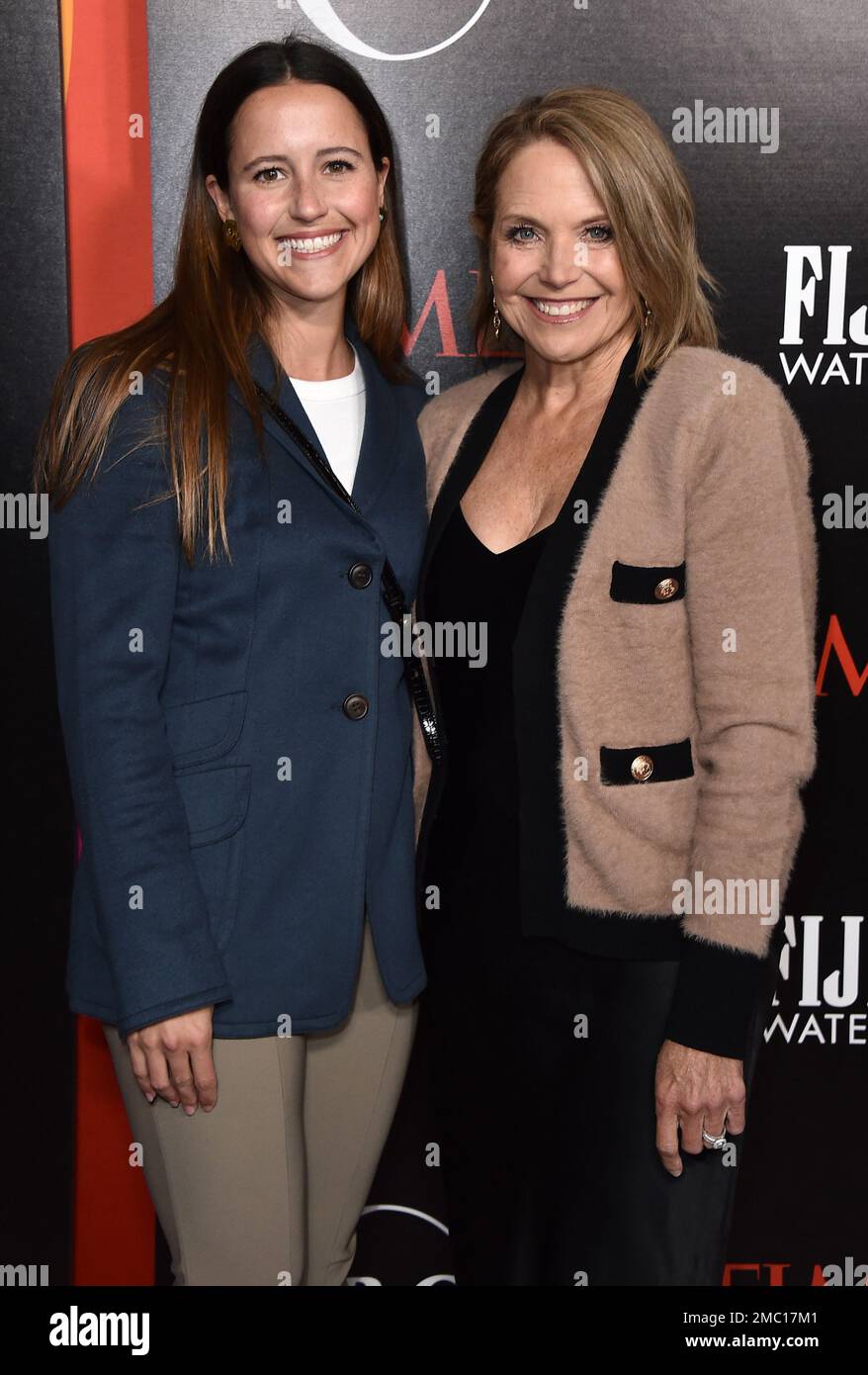 Ellie Monahan, left, and Katie Couric arrive at the Time Women of the ...