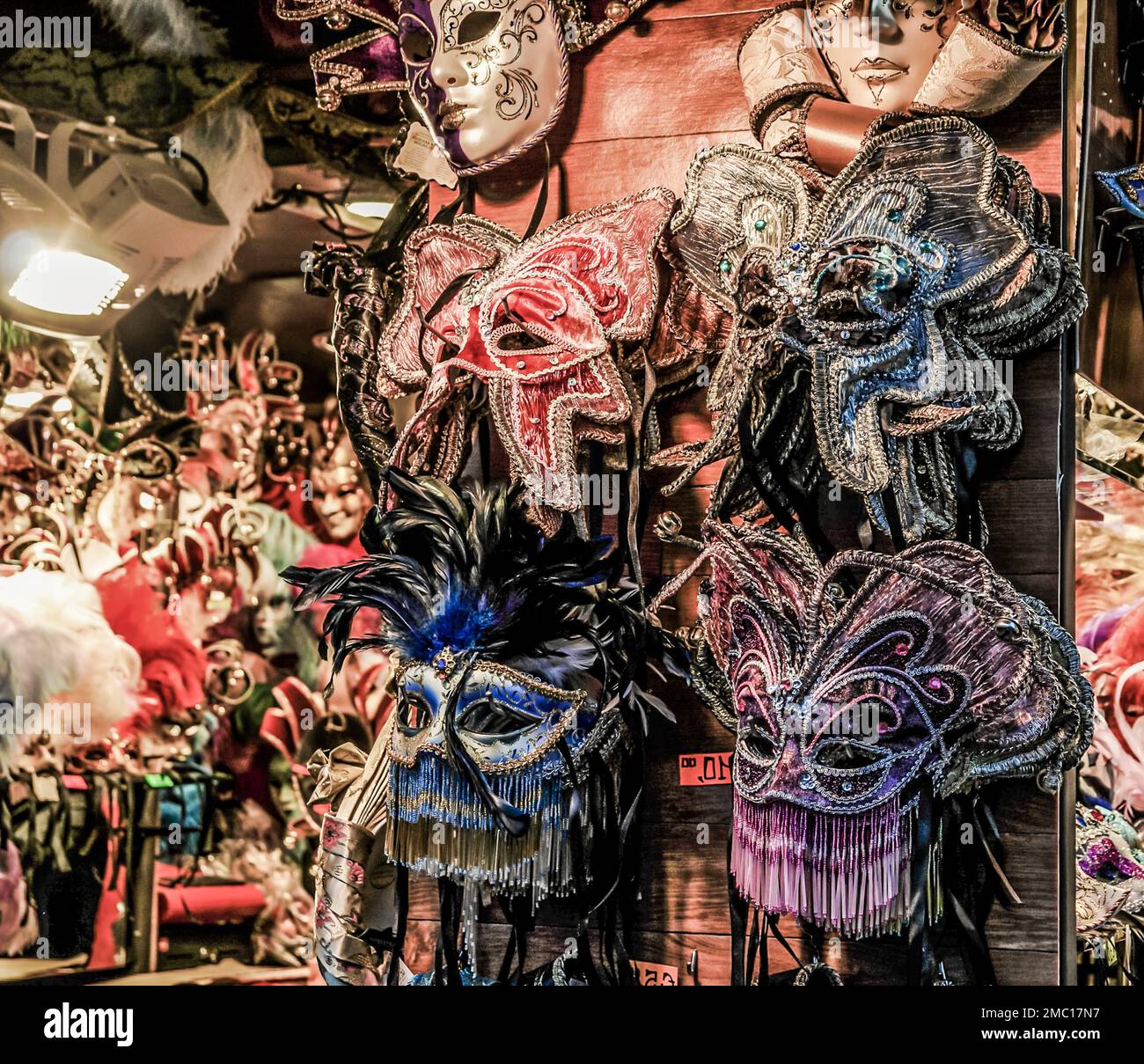 Traditional carnival Venice mask decoration Stock Photo - Alamy