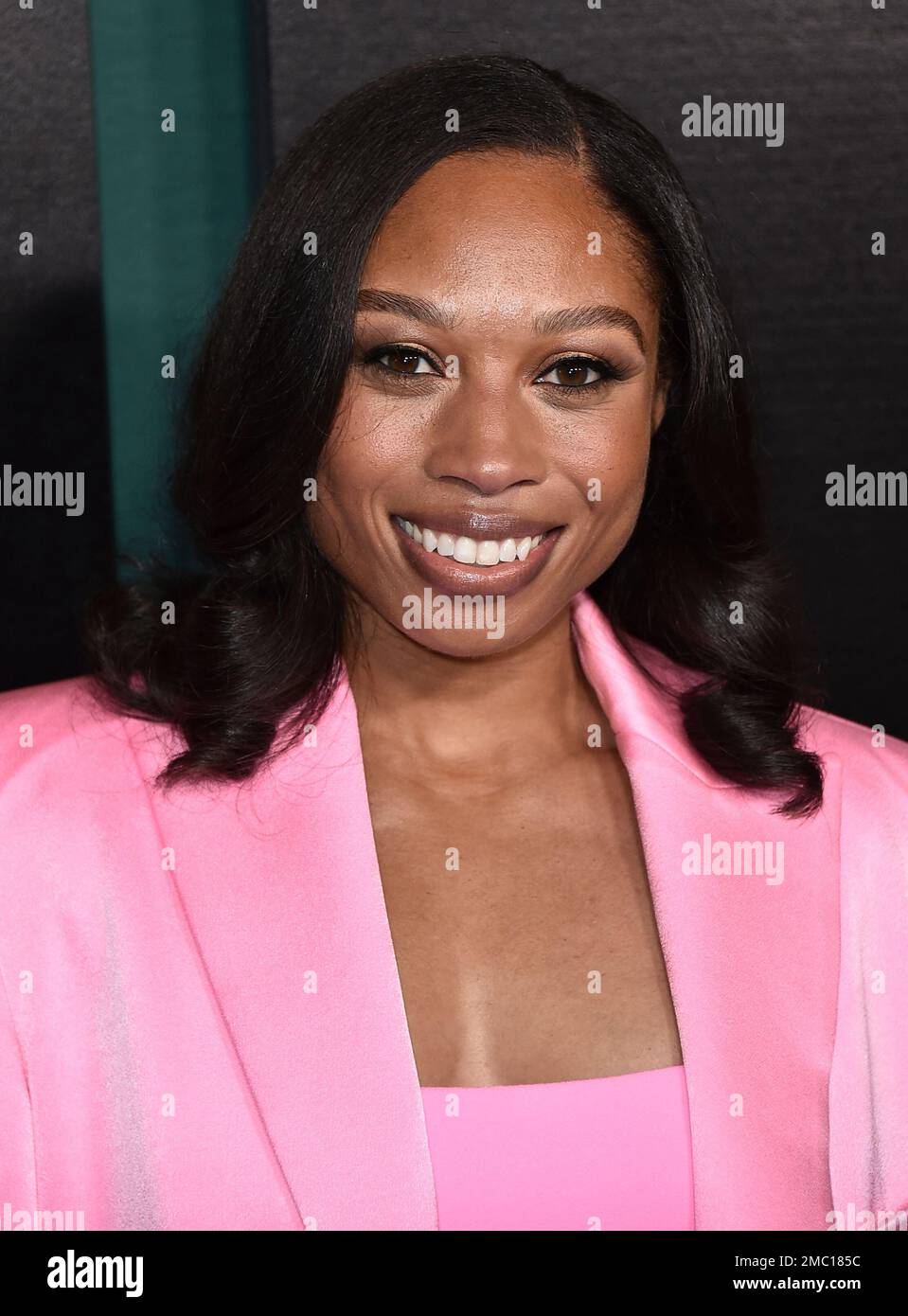 Allyson Felix arrives at the Time Women of the Year Gala, Tuesday ...
