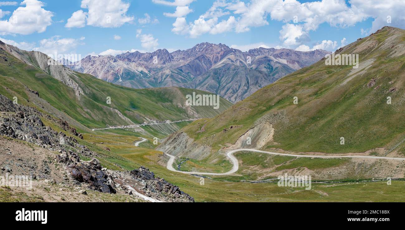 Peaks high mountain slope hi-res stock photography and images - Alamy