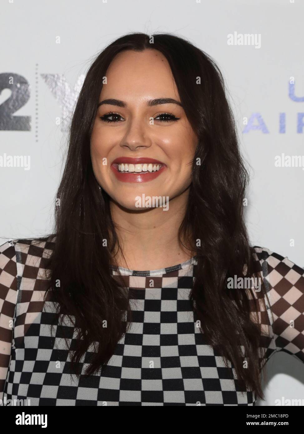 Digital Host at iHeartRadio Emily Curl poses backstage at 92nd Street Y ...