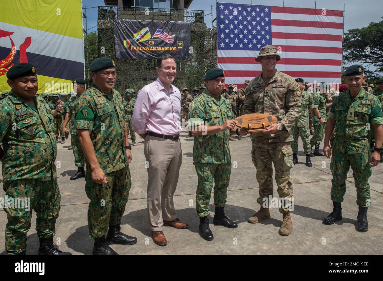 Col. Jeffery VanAntwerp, Deputy Commanding General of Operations for ...