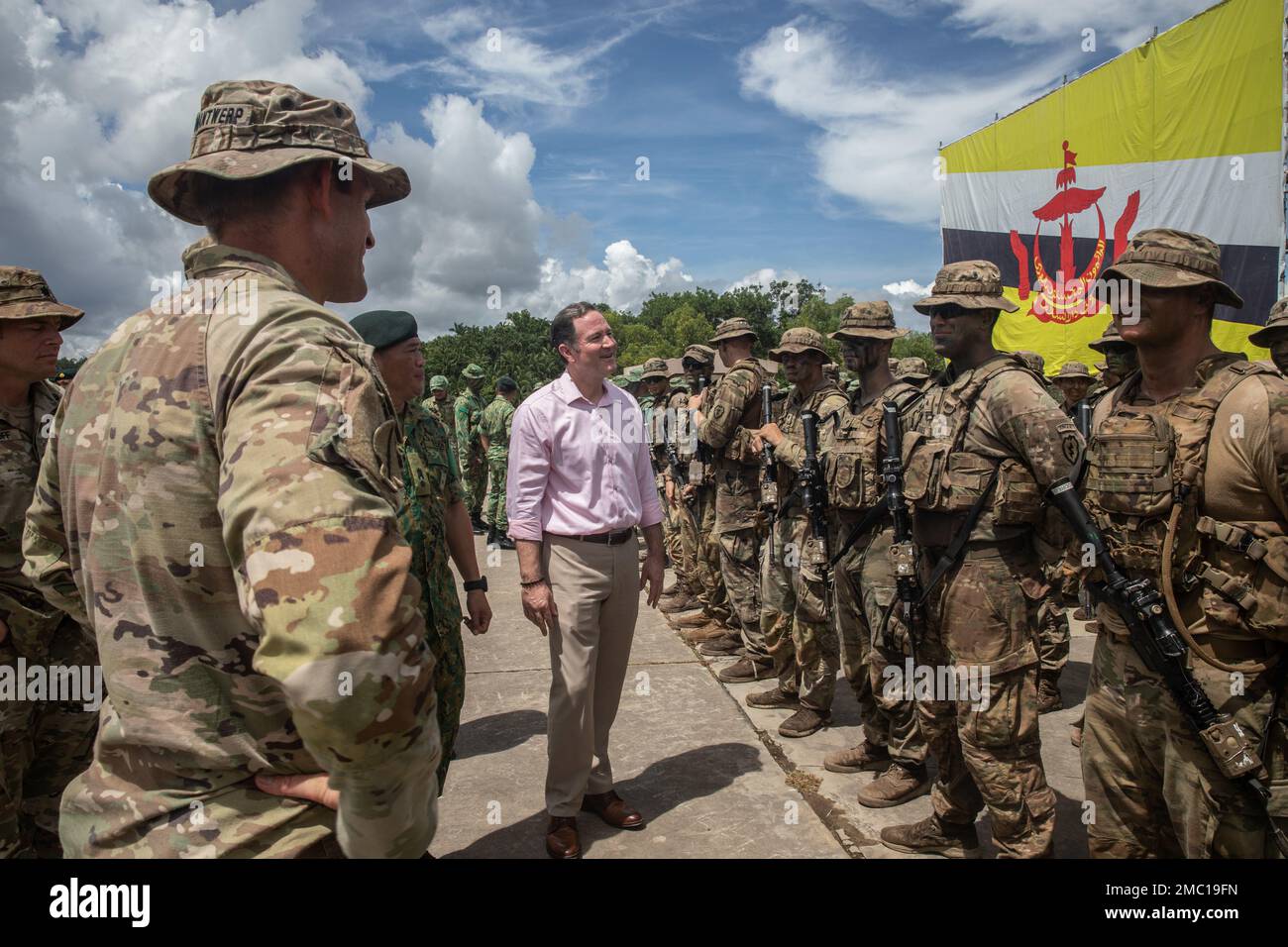 Col. Jeffery VanAntwerp, Deputy Commanding General of Operations for ...