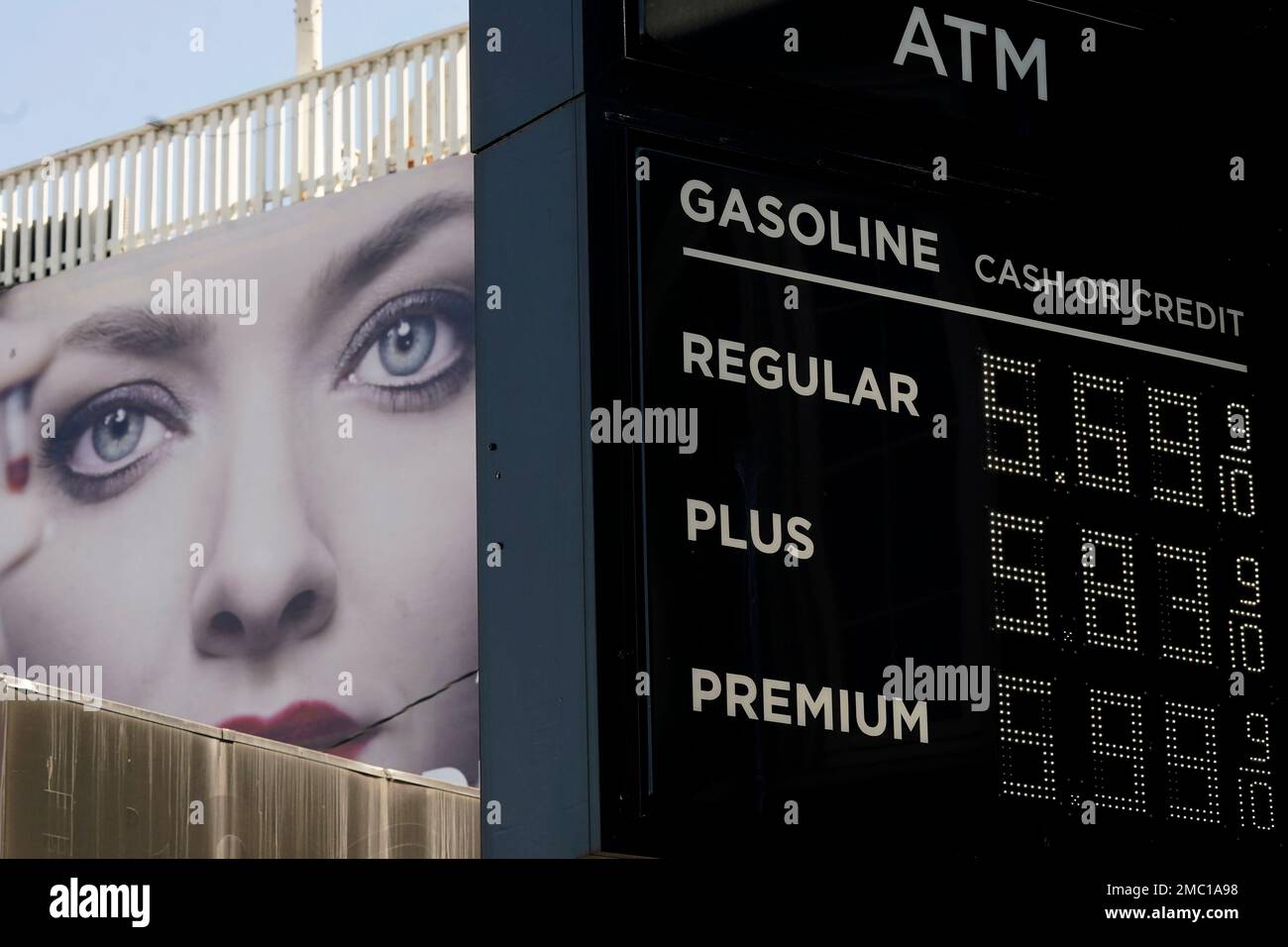 An advertisement for the series "The Dropout" is shown behind a price ...