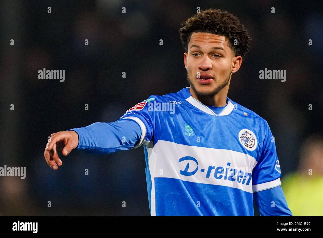 DEN BOSCH, NETHERLANDS - JANUARY 20: Ibane Bowat of FC Den Bosch ...