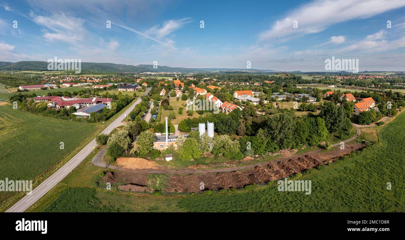 Neinstedt pictures from the air Stock Photo - Alamy