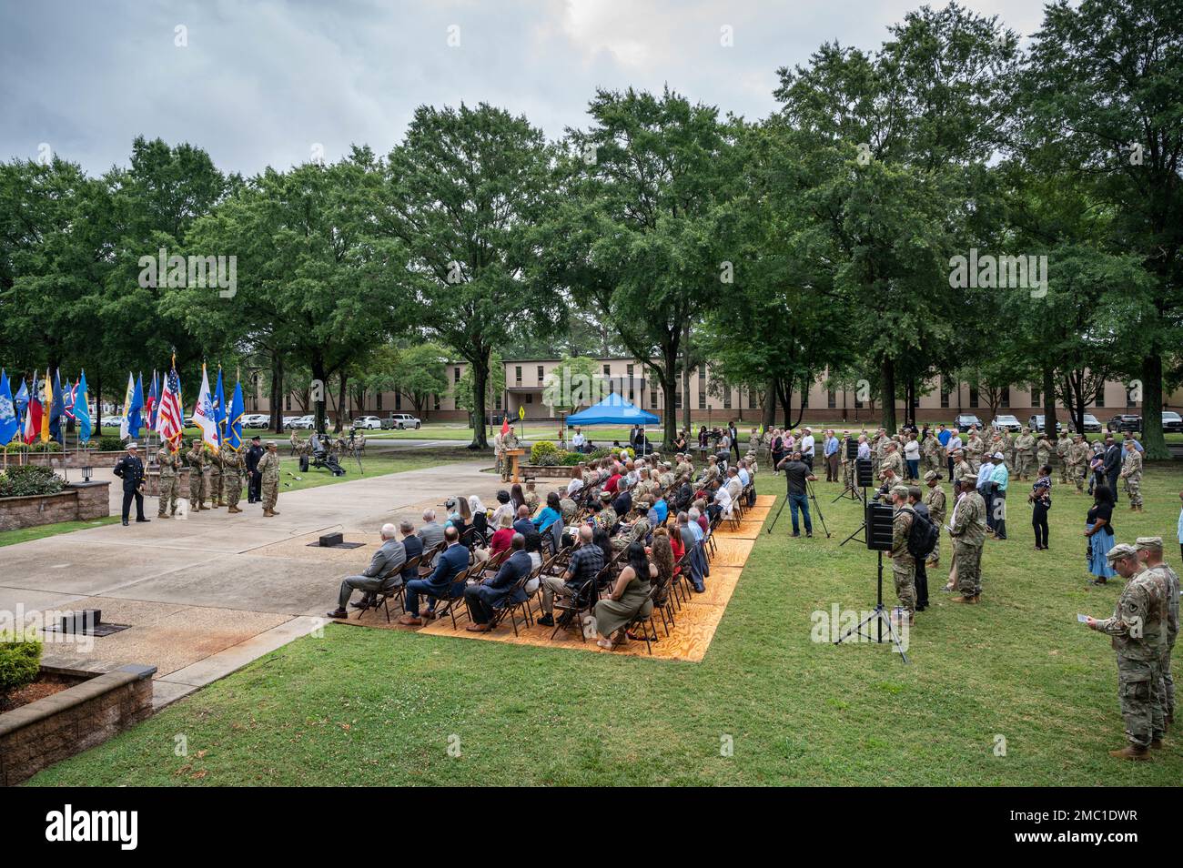 U.S. Air Force Col. Gregory Beaulieu, 633d Air Base Wing commander ...