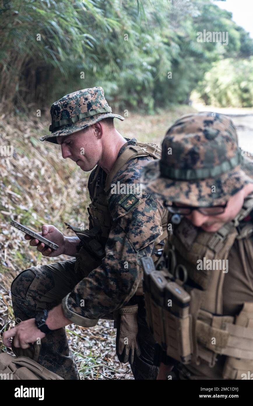 U.S. Marine Corps Sgt. Connor Paul, an explosive ordnance technician ...