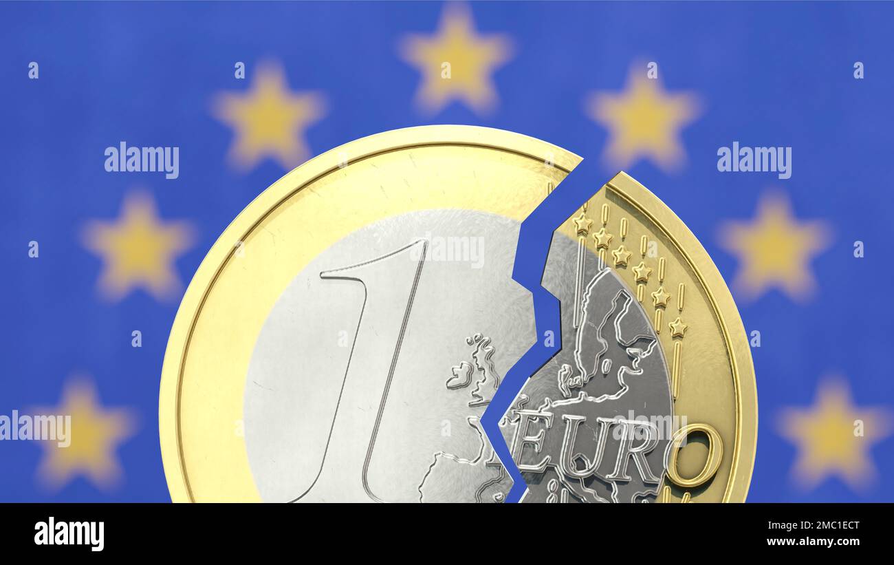 Symbolic image on the subject of inflation in the EU Stock Photo - Alamy