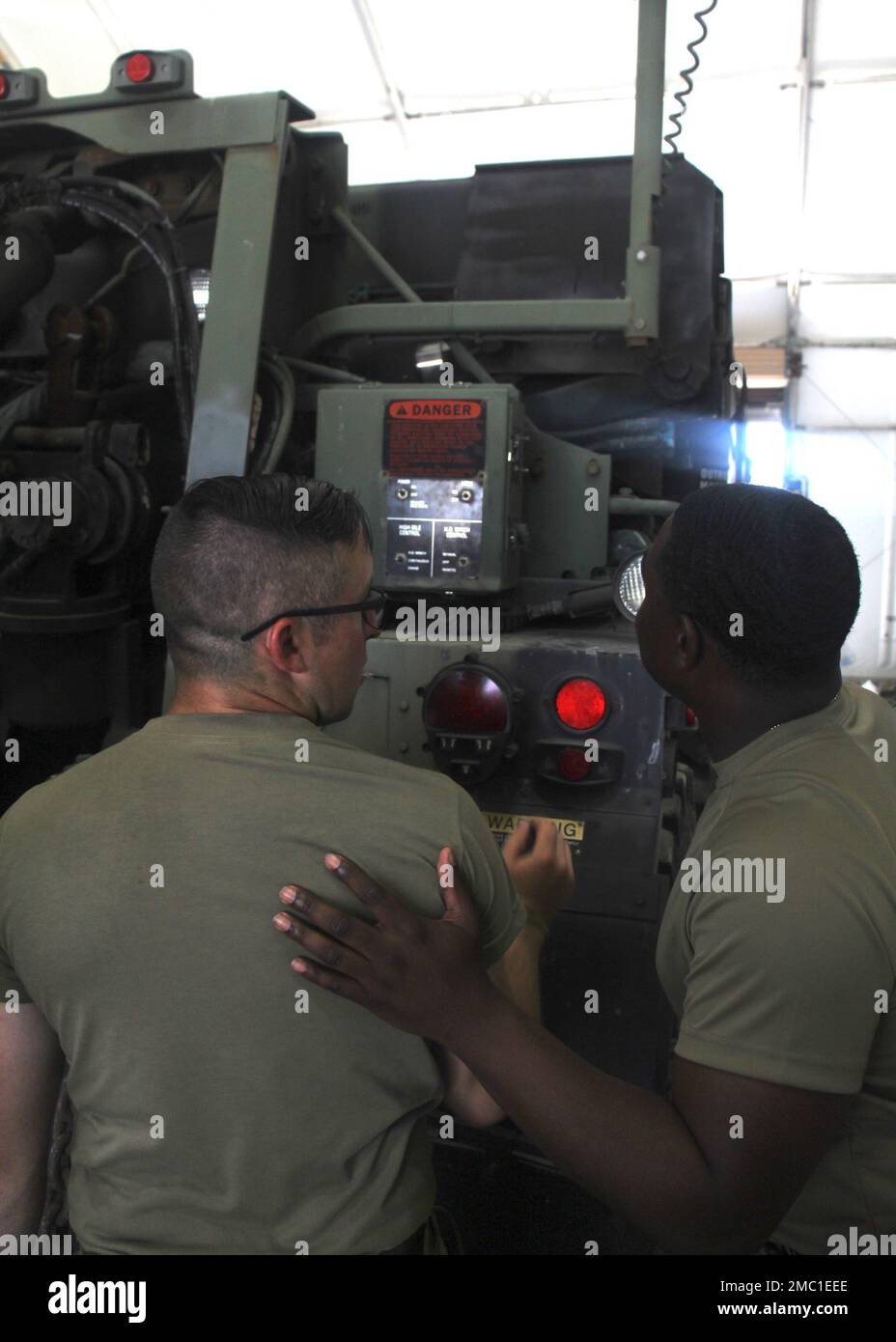 U.S. Soldiers with the 252nd Quartermaster Company demonstrate ...