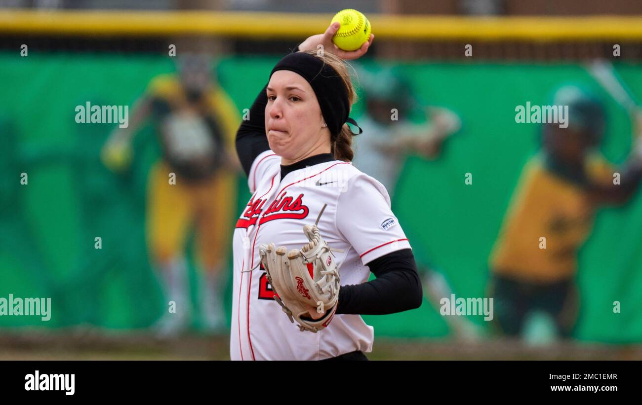 Youngstown St. infielder Taylor Truran (24) warms up during an NCAA ...