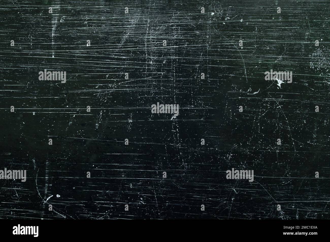 Dark green painted scraped metal sheet texture, grunge background Stock ...
