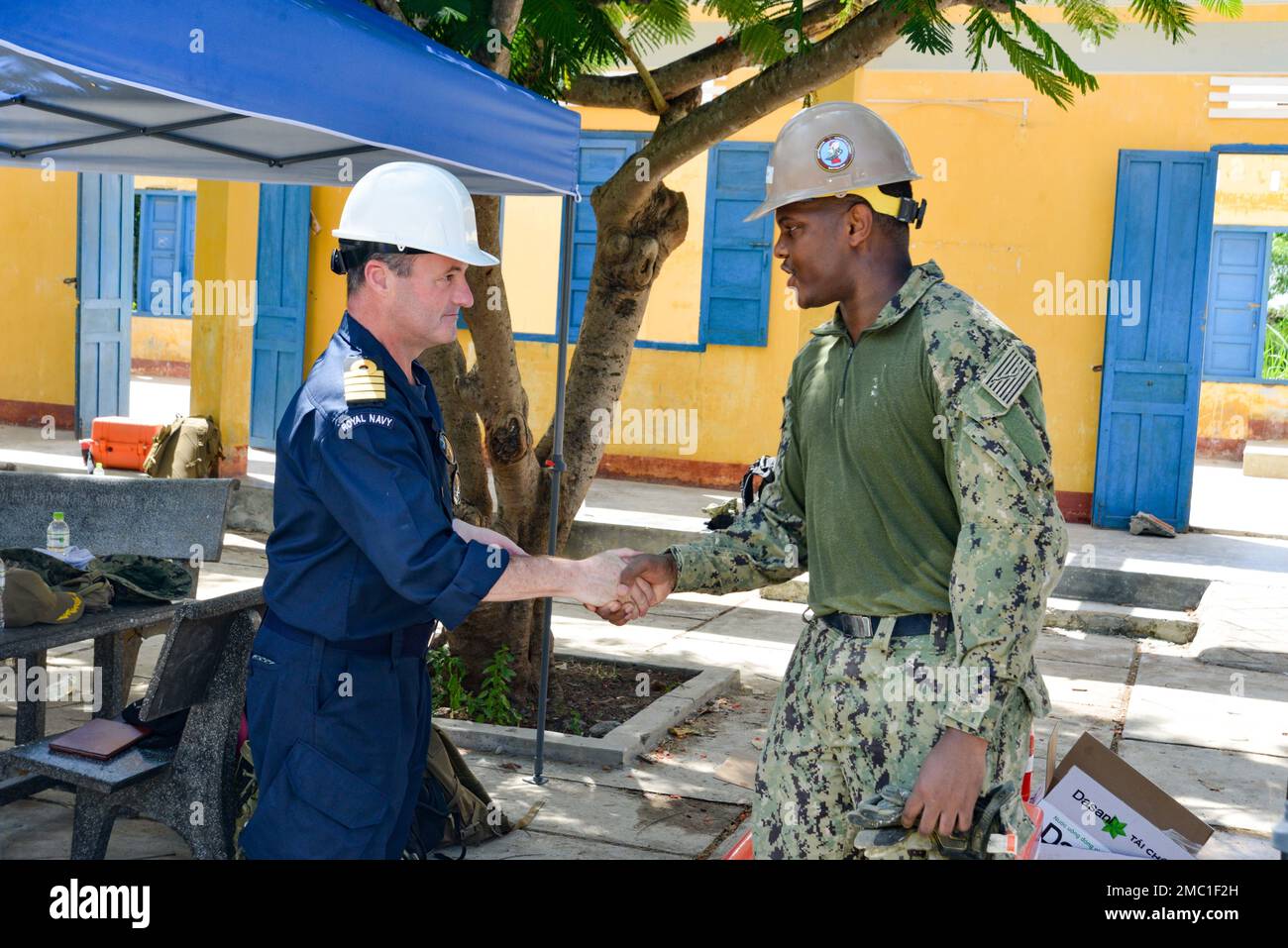 PHU YEN, Vietnam (June 23, 2022) Captain Charles Maynard of the Royal ...