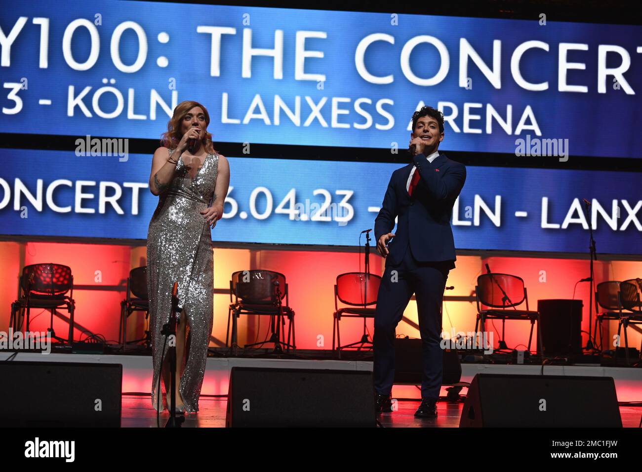 Cologne, Germany. 20th Jan, 2023. The performers and singers Roberta ...