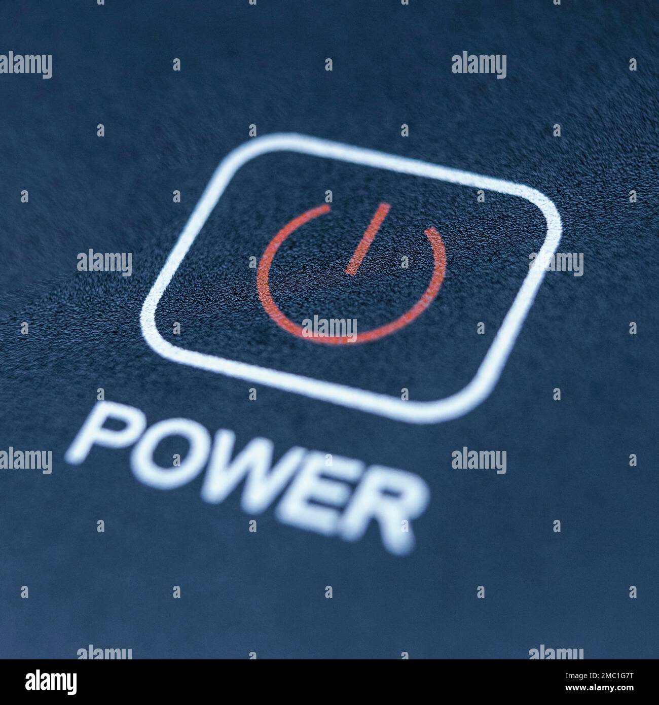 Power button background Stock Photo - Alamy