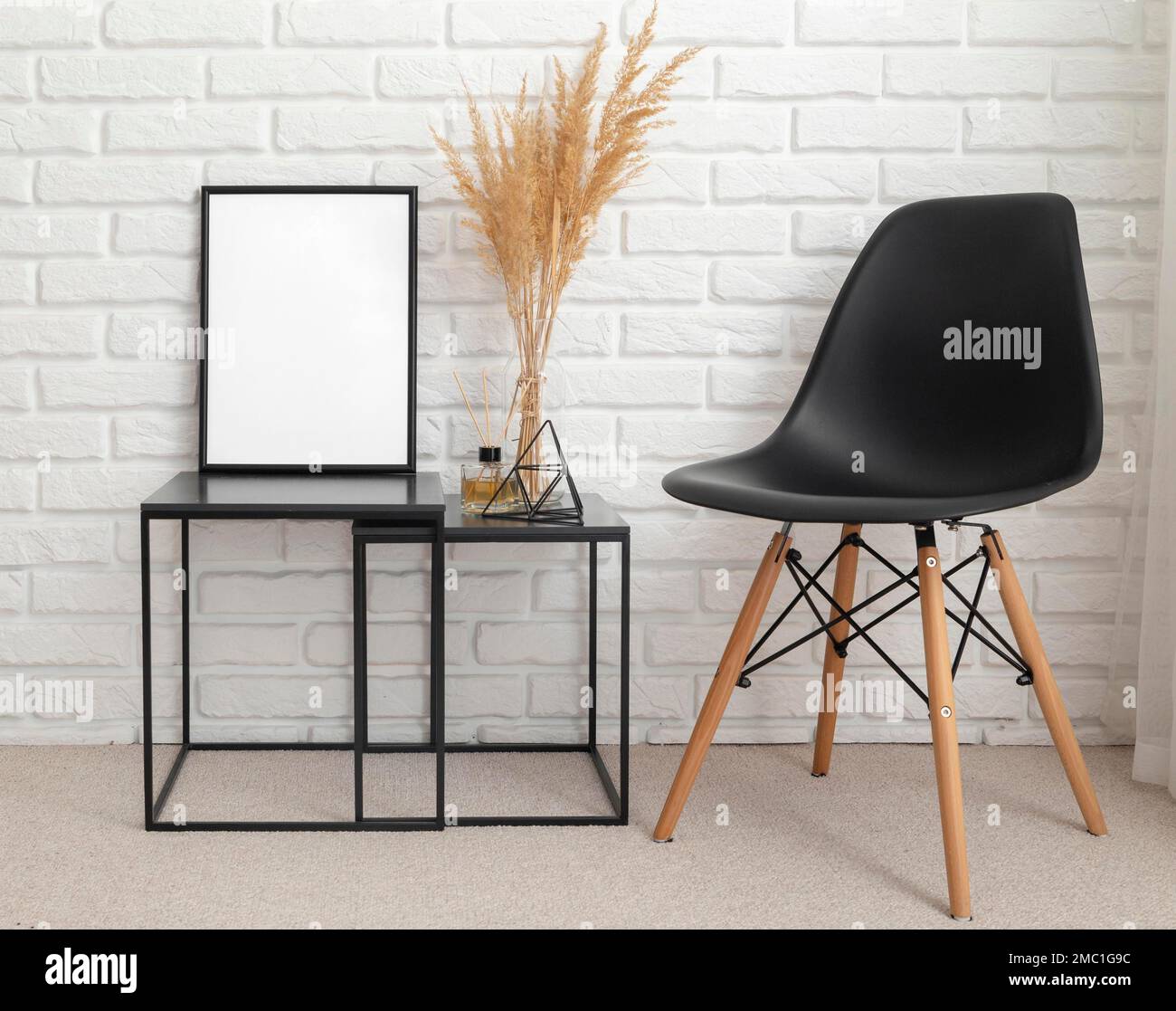 Interior room design with copy space Stock Photo - Alamy