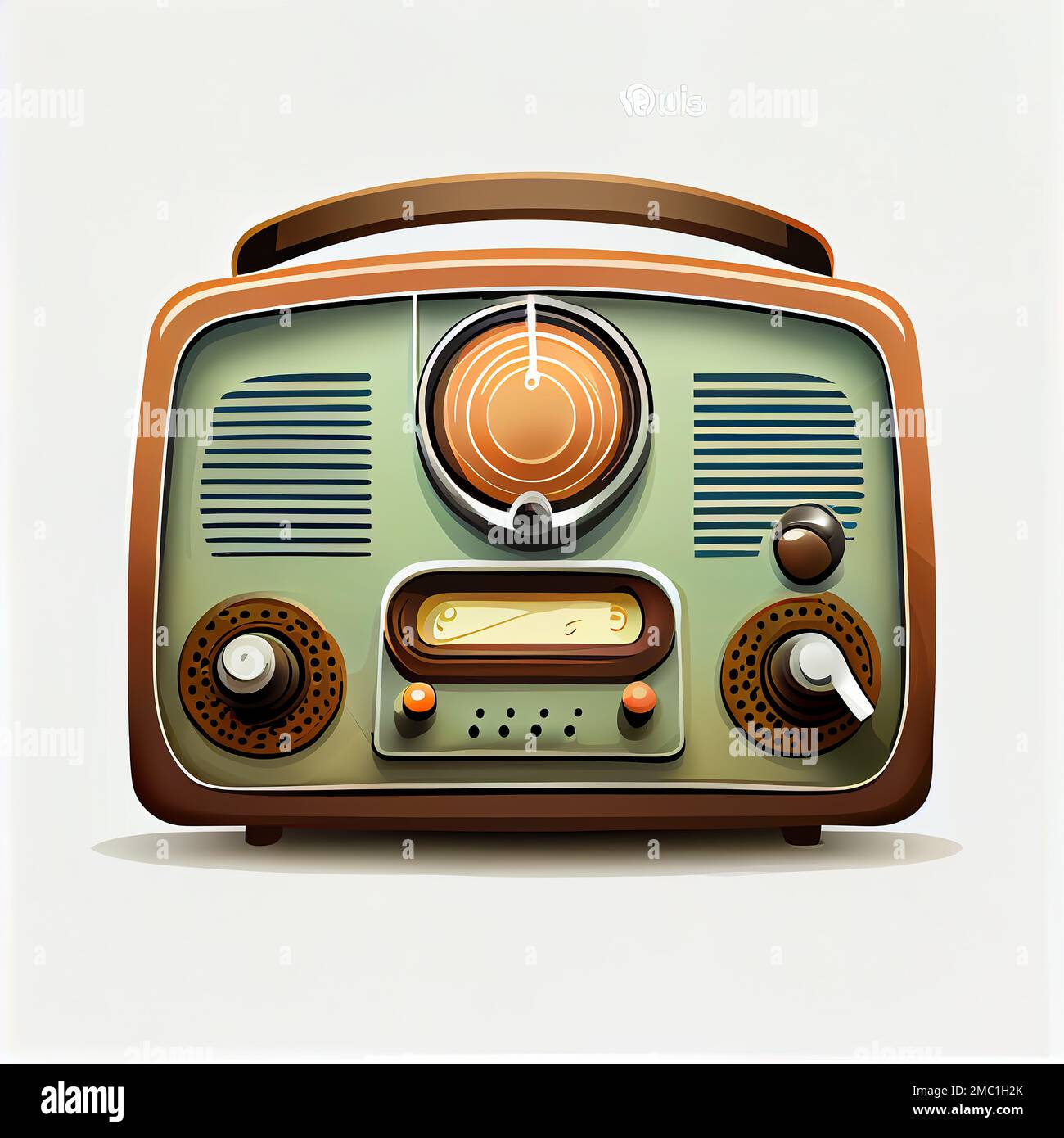 Radio cartoon hi-res stock photography and images - Alamy